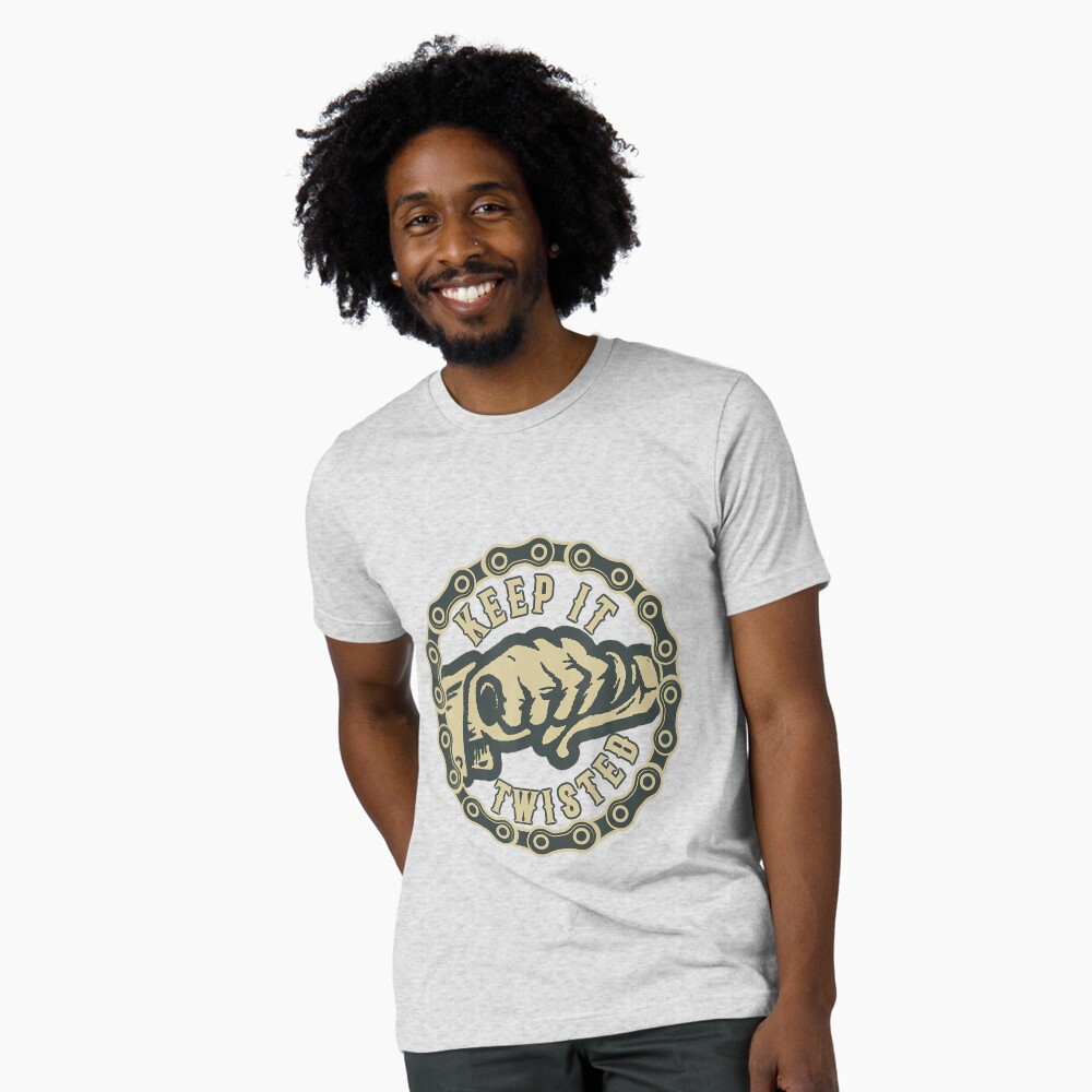 "Keep It Twisted Motorcycle" Sticker for Sale by thesmokeydogs | Redbubble