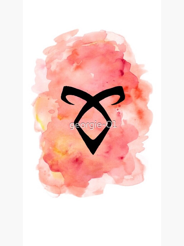 "Angelic Rune" Art Print by georgie-01 | Redbubble
