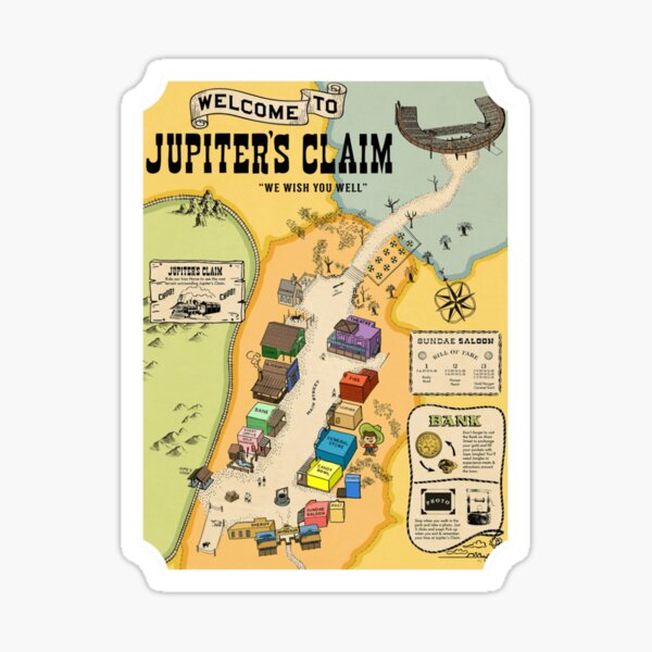 "NOPE Nope Jordan Peele Jupiter's Claim Jupiters Claim Jupe" Sticker ...