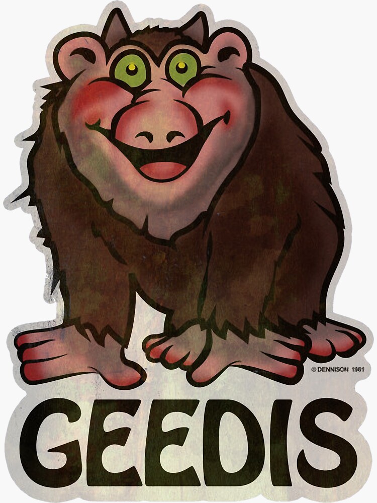 "Geedis An Internet Mystery For The Ages...Gets Solved" Sticker for ...