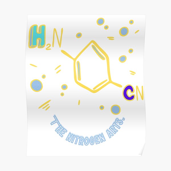 "Nitrogen arts" Poster for Sale by RAJSHIVA | Redbubble