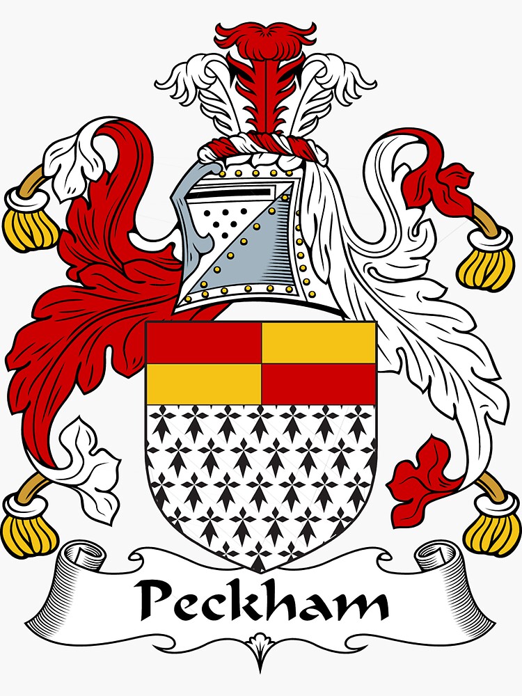 "Peckham" Sticker for Sale by HaroldHeraldry | Redbubble