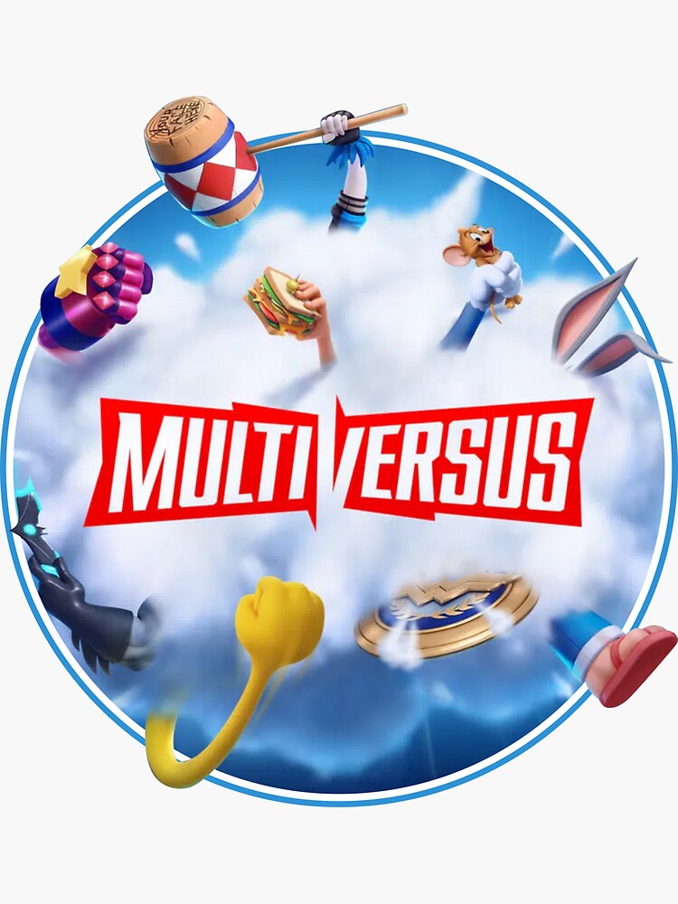 "MULTIVERSUS GAME" Sticker for Sale by kofischneider | Redbubble