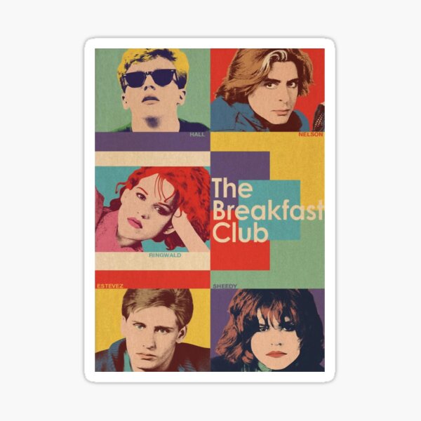 "Experience Participate Many Charitable Works Breakfast Club" Sticker ...