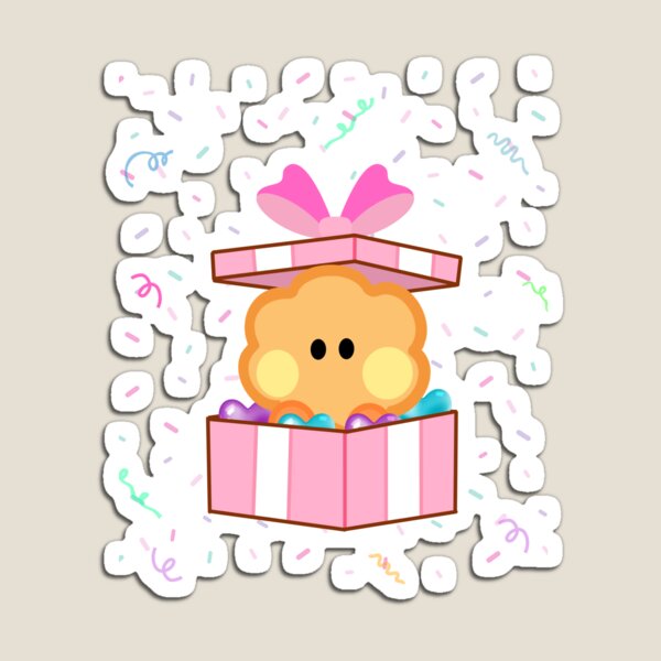 "Cute Pink and Yellow BTS BT21 Character Minini Shooky | Happy Birthday ...