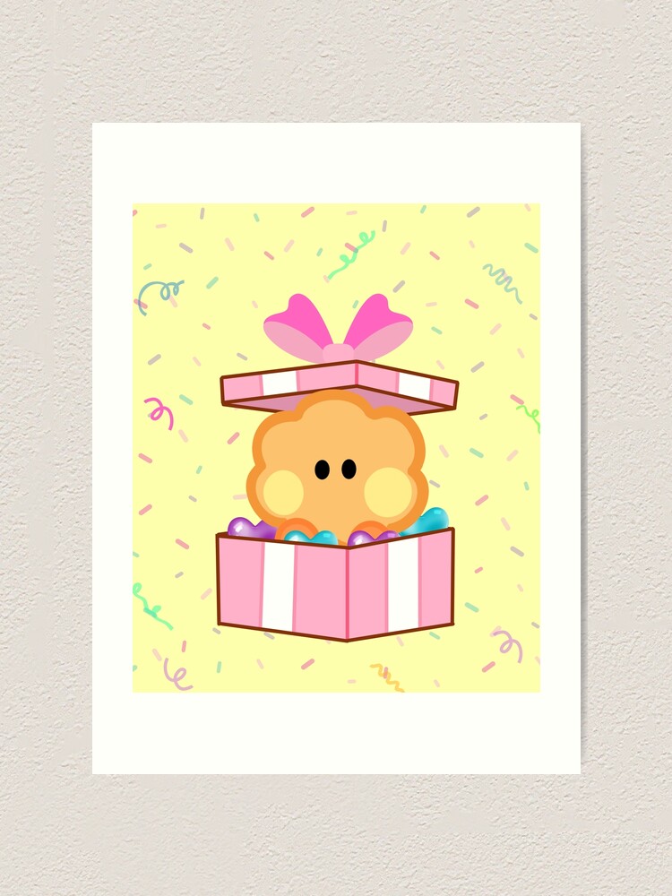 "Cute Pink and Yellow BTS BT21 Character Minini Shooky | Happy Birthday ...