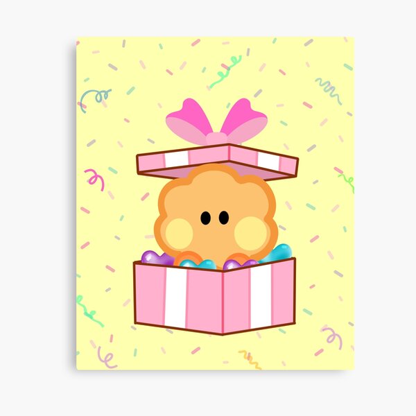 "Cute Pink and Yellow BTS BT21 Character Minini Shooky | Happy Birthday ...