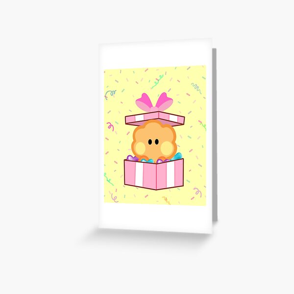 "Cute Pink and Yellow BTS BT21 Character Minini Shooky | Happy Birthday ...