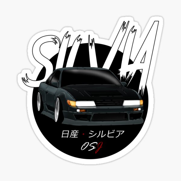 "JDM S13 [old_school_jdm_]" Sticker for Sale by oldschooljdm | Redbubble