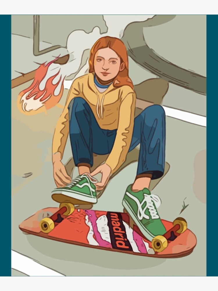 "MAX - STRANGER THINGS DIGITAL ART " Poster for Sale by BaldwinTrujillo ...