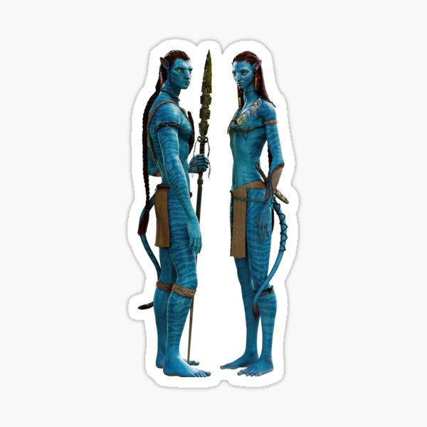 "Neytiri And Jake Sully Avatar The Way Of Water" Sticker for Sale by ...