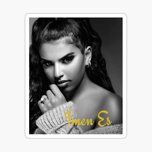 Pegatina «Imen Es oro blanco y negro creación original» de ...