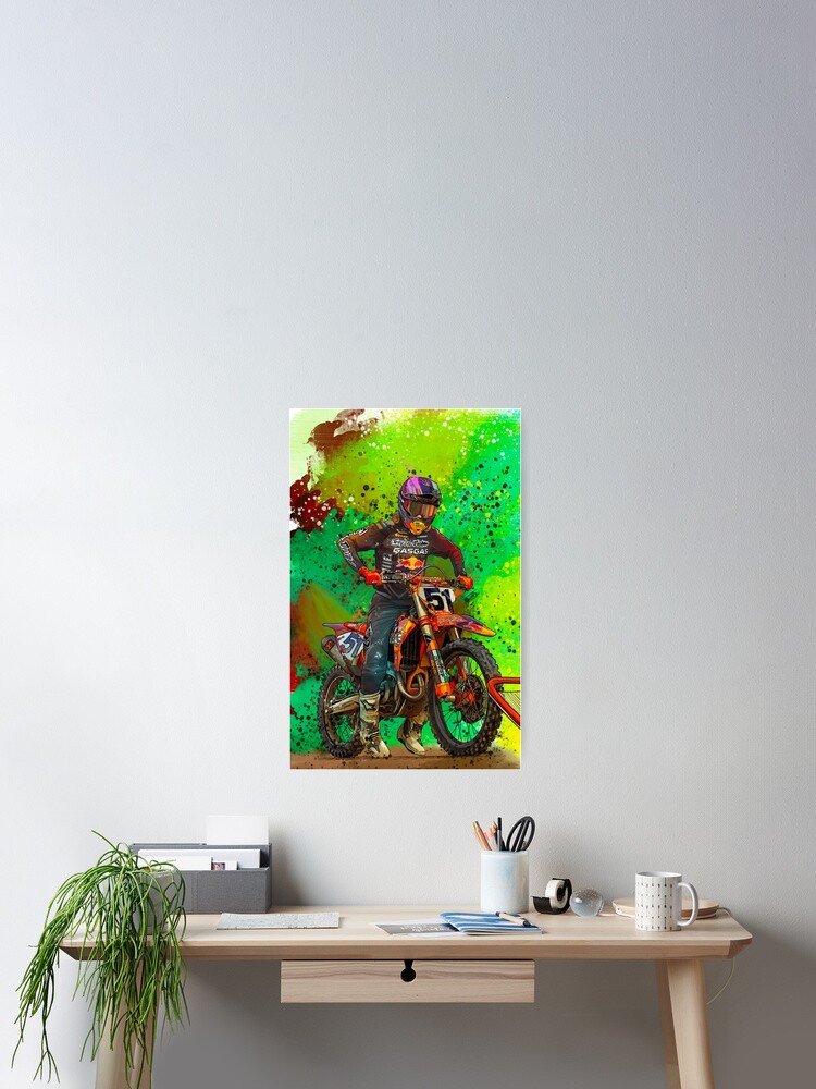 "Dirt Bike Studios Graffiti 51" Poster for Sale by TheArtWarehouse ...
