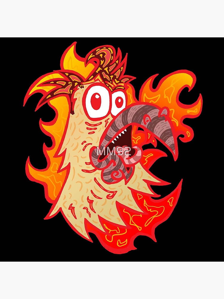 "Gilbert the Fire Breathing Chicken of Doom (2022 Version) #2" Art ...