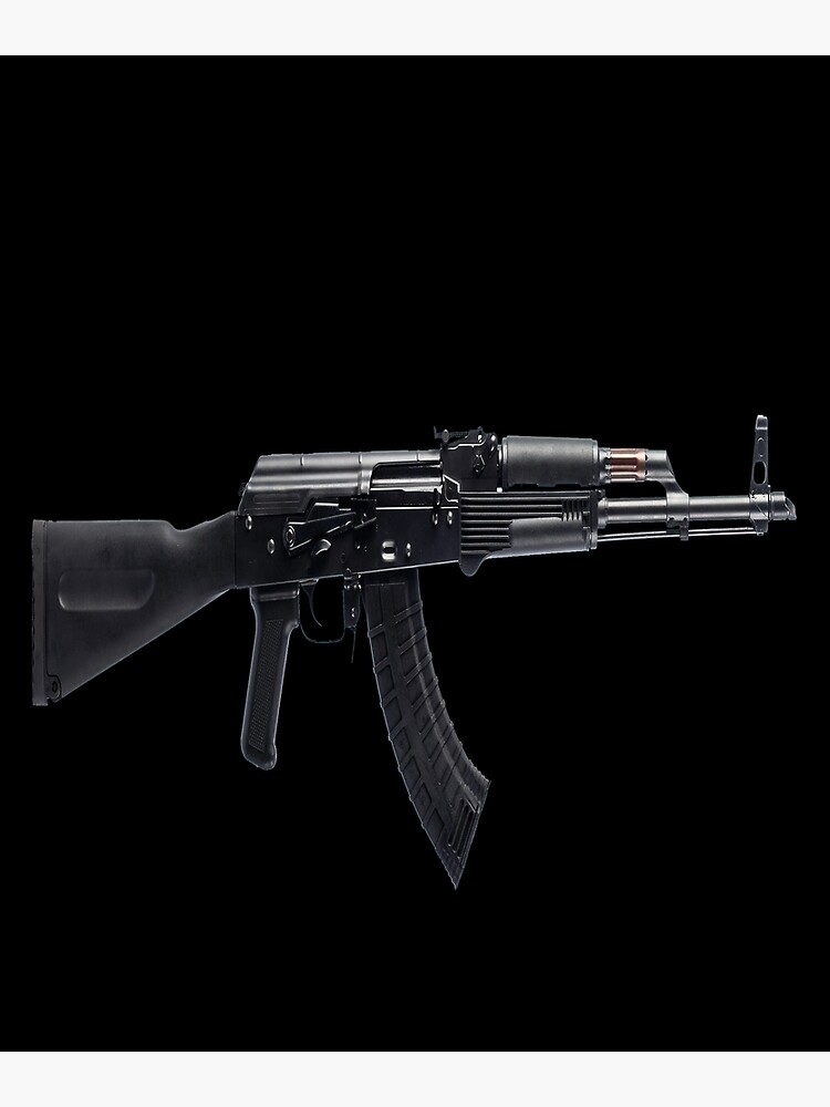 "AK-47 Saiga semi-automatic rifle Firearm 7.62×39mm Weapon," Poster for ...