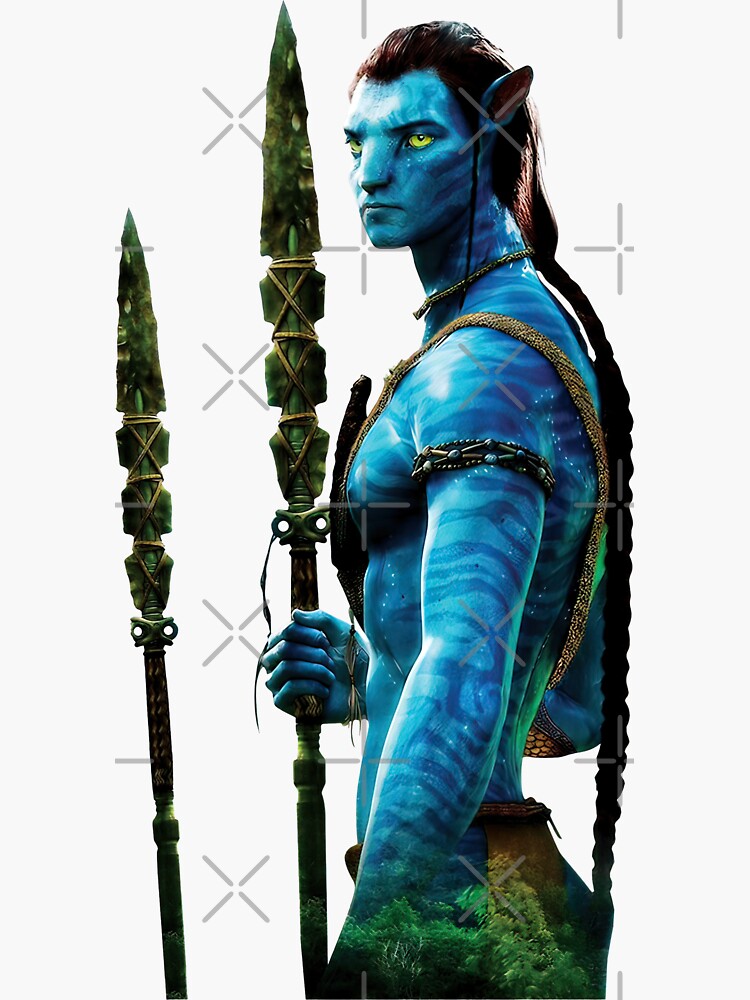 "Avatar The World Of Avatar Jake Sully Warrior" Sticker for Sale by ...