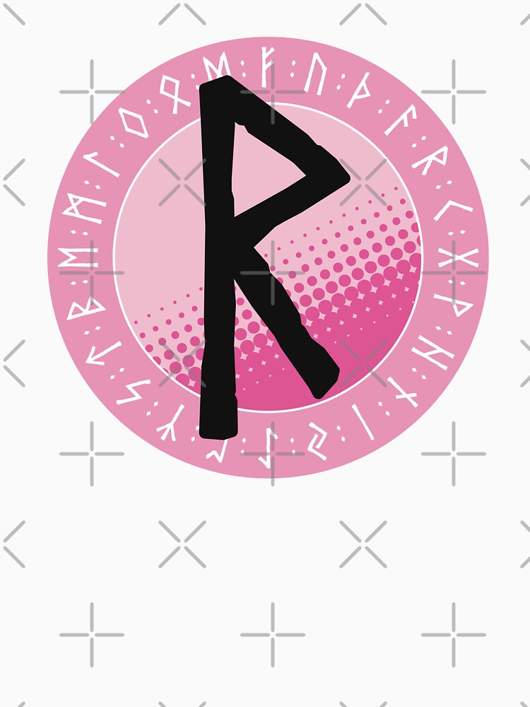 "Raidho (Journey) - Viking Runes and Runic Symbols" T-shirt for Sale by ...