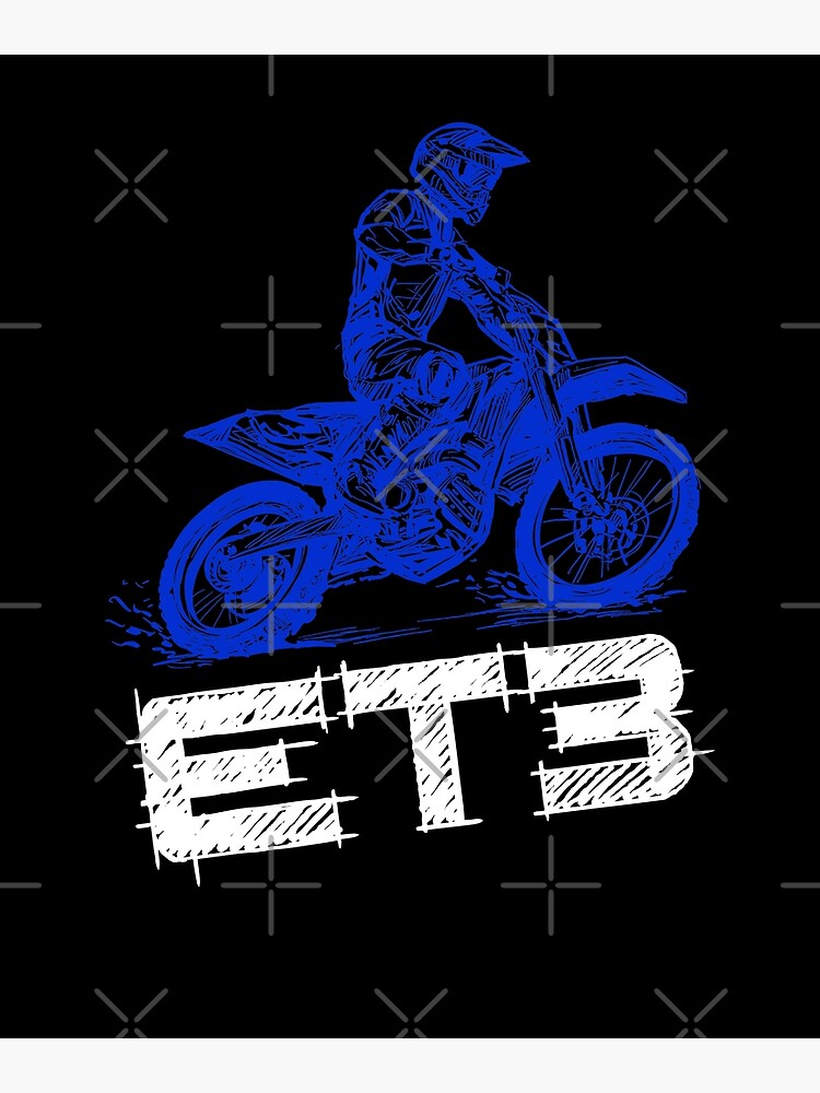 Póster «Eli Tomac ET3 Motocross Dirt bike Campeón Diseño de regalo 2021 ...