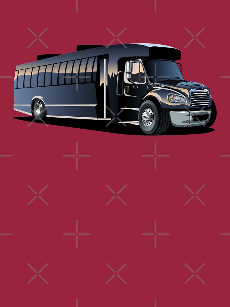 "Cartoon Shuttle Bus" T-shirt by Mechanick | Redbubble