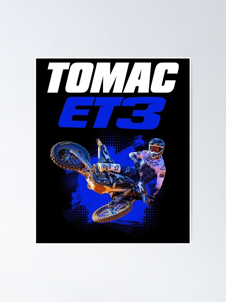 "Eli Tomac ET3 Motocross Dirt bike Champion Gift Design 2021 2022 2023 ...