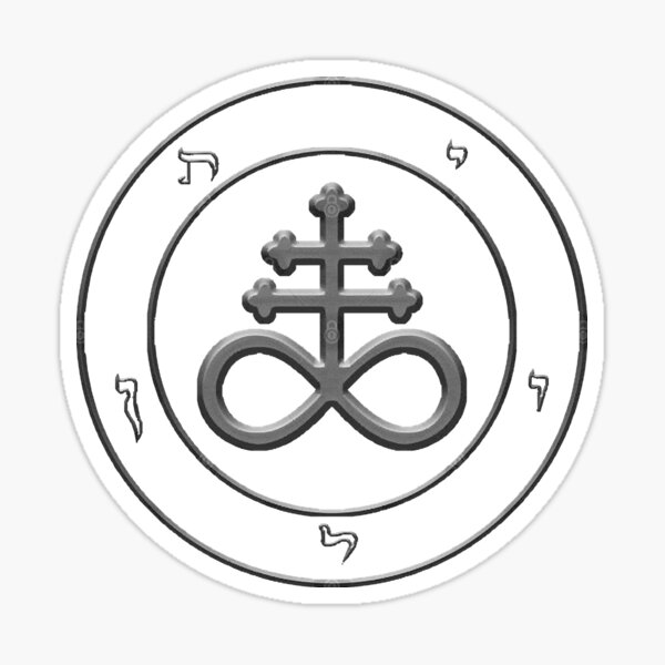 "Leviathan Sigil Original Version " Sticker for Sale by measehzbogai1 ...