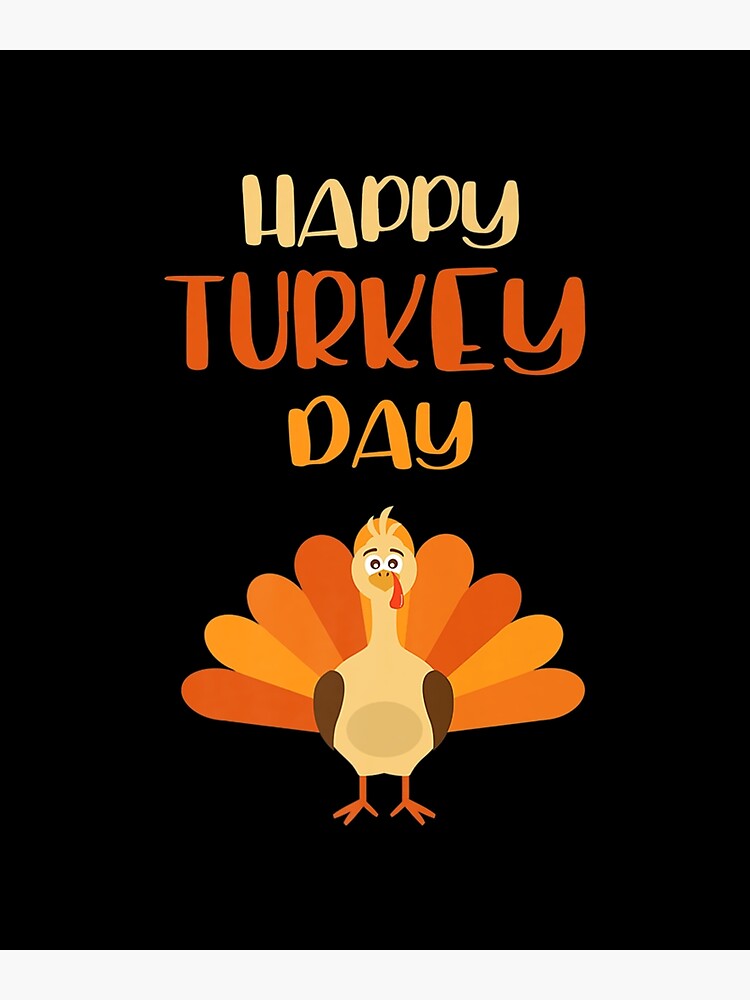 Póster «El mejor regalo para niños Día de pavo de Acción de Gracias ...