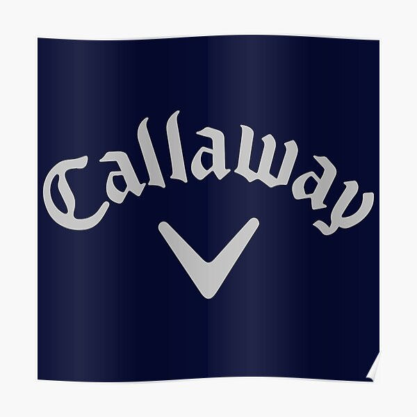 "Callaway Grey Color" Poster for Sale by Handlettering69 | Redbubble