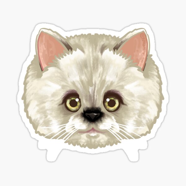 "Himalayan Cat Breed" Sticker for Sale by Khotekmei | Redbubble