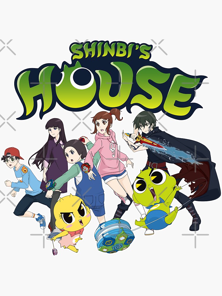 "Shinbi Apartment The Haunted House - Shinbi House 1" Sticker for Sale ...