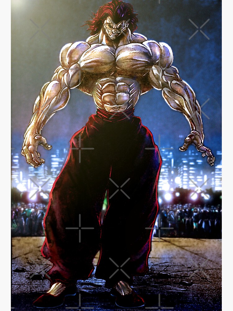 "yujiro hanma" Sticker for Sale by Medshop-art | Redbubble