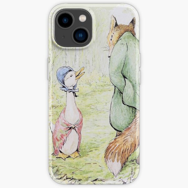 "Jemima Puddle-Duck & the Fox by Beatrix Potter" iPhone Case for Sale ...