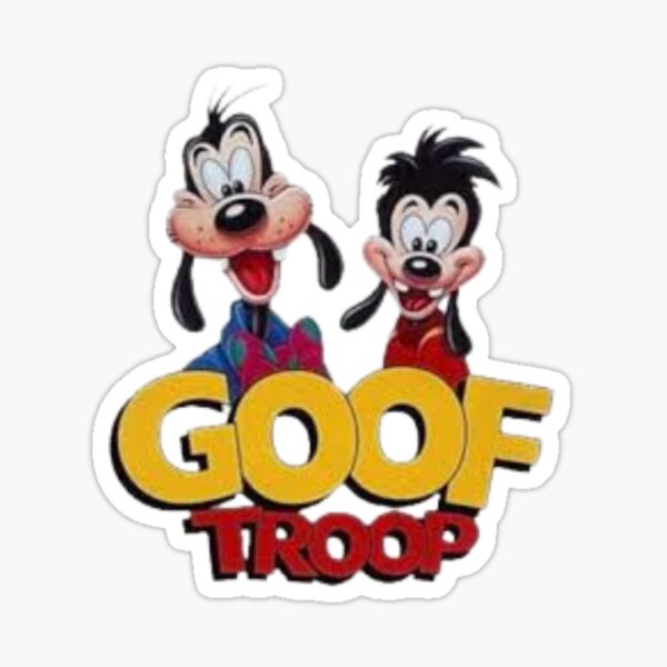 "goof troop dog is only power we have" Sticker for Sale by kksalajaf ...