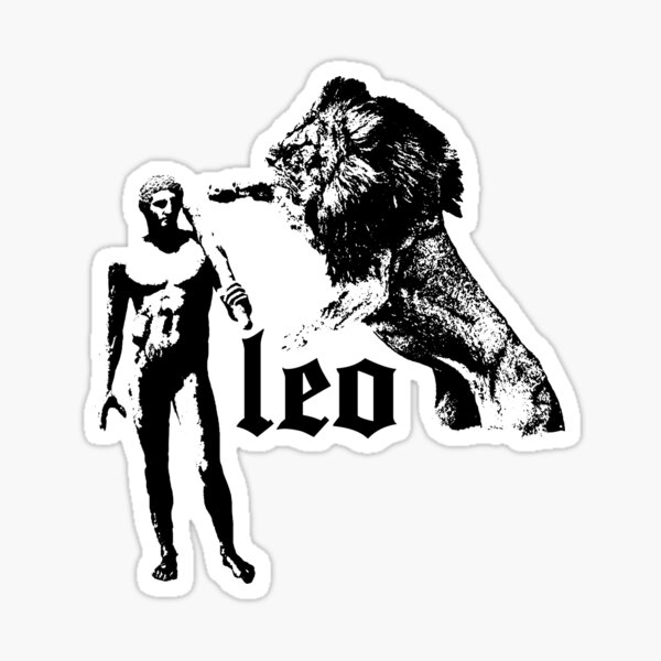 "Leo Lion Hercules" Sticker for Sale by emhua | Redbubble