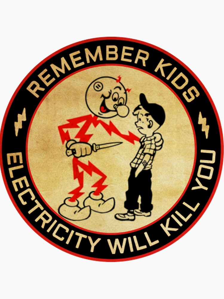 "kilowatt reddy " Sticker for Sale by FamilyRoyal | Redbubble