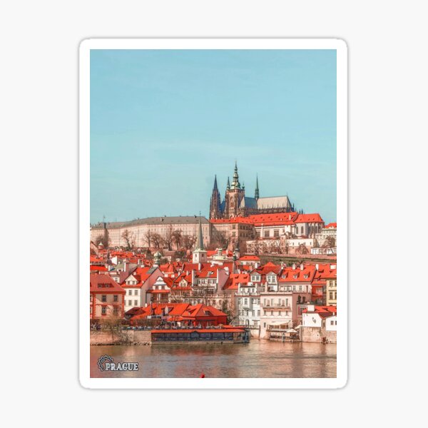 "Prague Czech Republic City" Sticker for Sale by PostersStickers ...