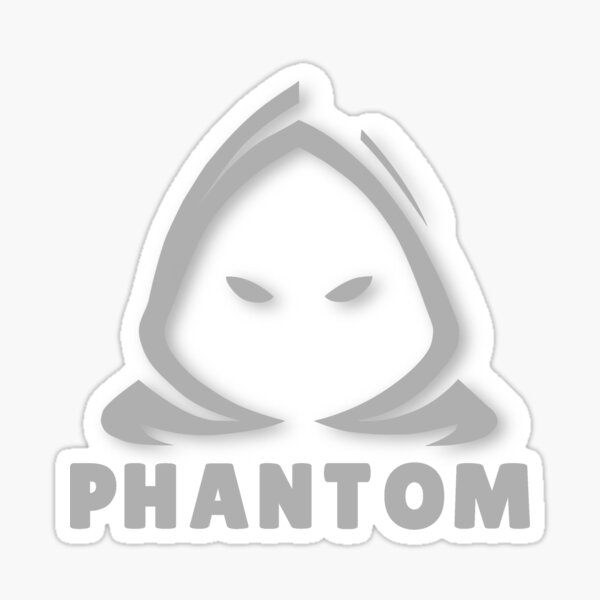 "Phantom" Sticker for Sale by Phantom-Satoshi | Redbubble