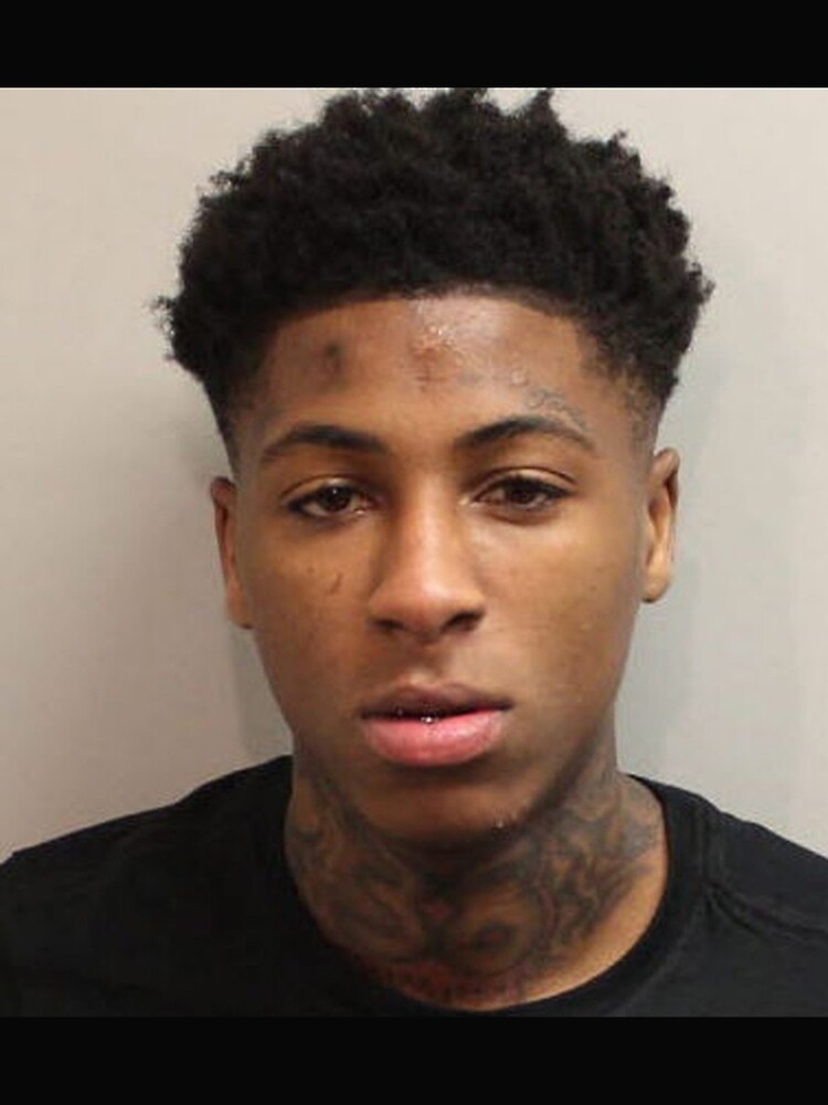 "NBA YoungBoy Mugshot Dra" Art Print for Sale by fabrygbaez | Redbubble