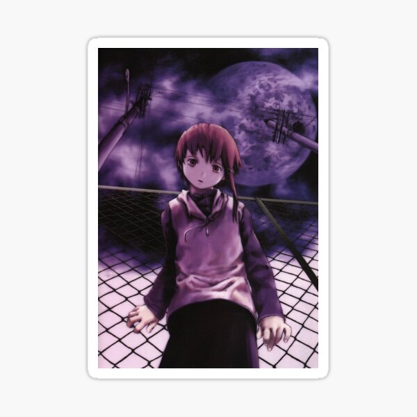 "Serial Experiments Lain" Sticker for Sale by taroxstudio | Redbubble