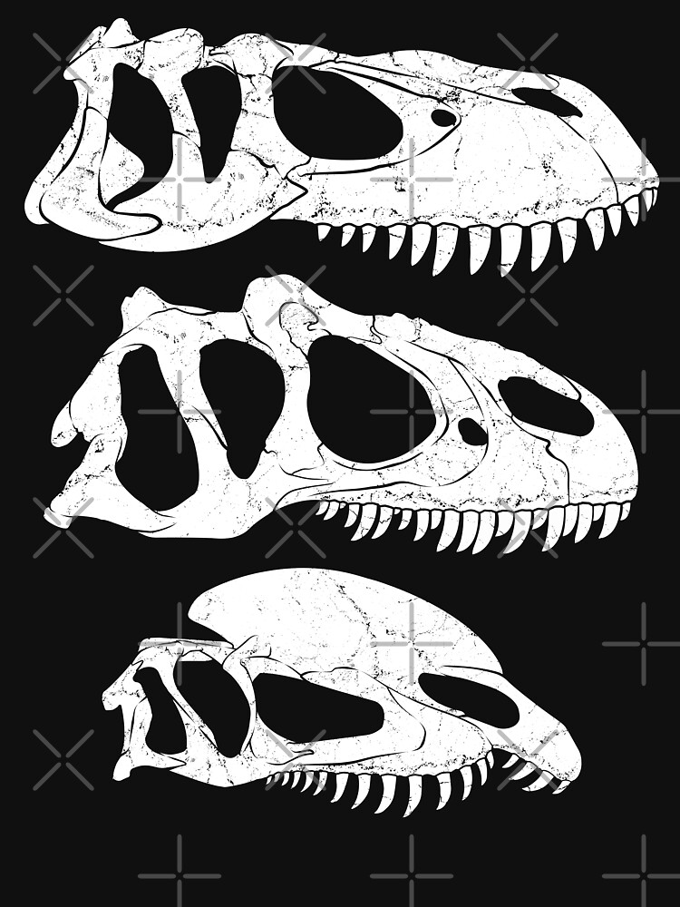 "Torvosaurus Allosaurus Dilophosaurus fossil" T-shirt for Sale by ...