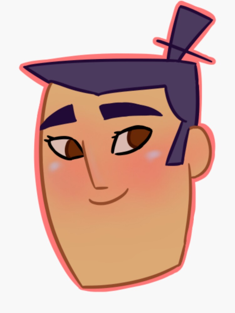 "Samurai Jack Cute" Sticker for Sale by itstasim | Redbubble