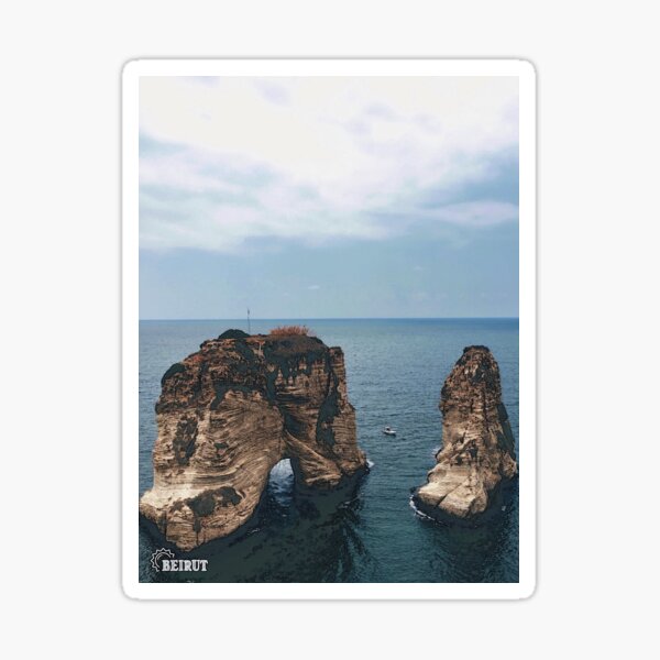 "Beirut Lebanon City" Sticker for Sale by PostersStickers | Redbubble