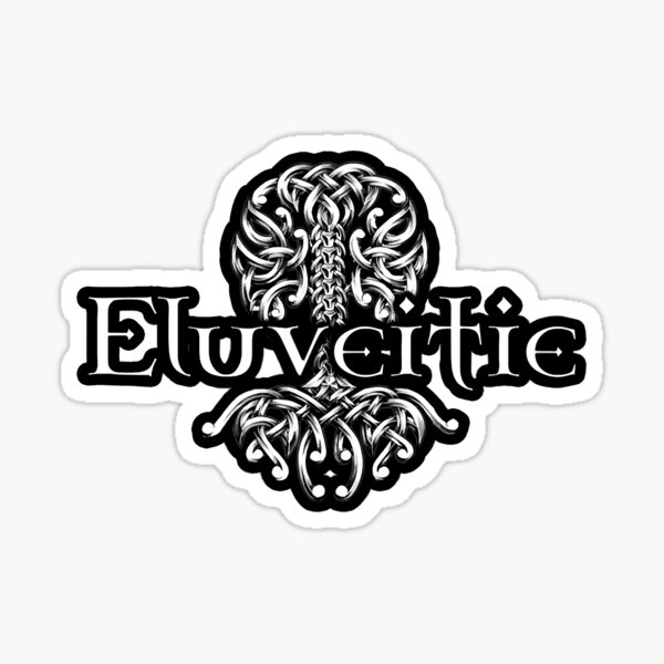 "Mens Womens Swiss Eluveitie Folk Band Graphic For Fans" Sticker for ...