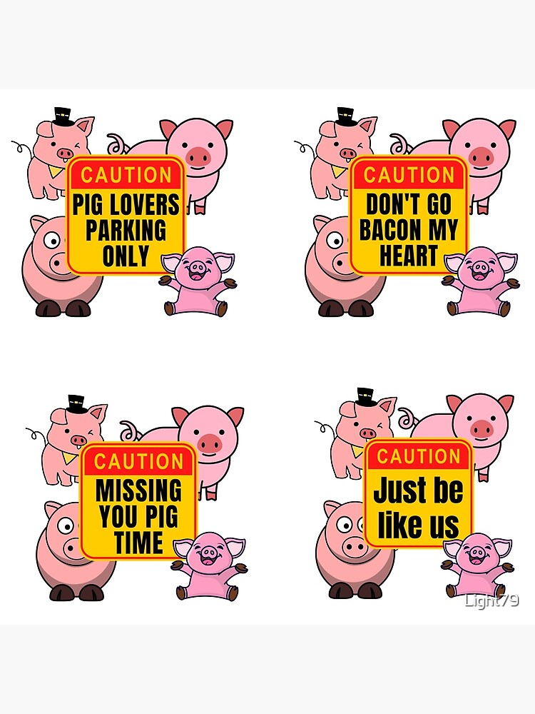 "Funny pig quotes sayings" Poster for Sale by Light79 | Redbubble