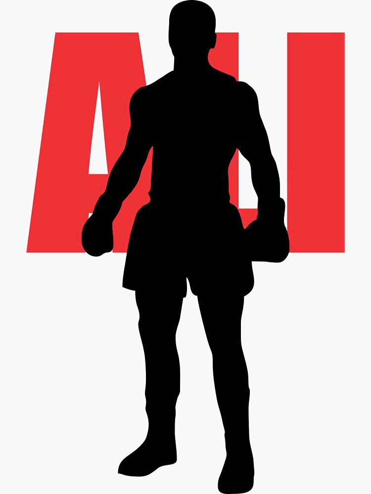"The Legend Muhammad Ali Silhouette/Perfect Design For Men & Women ...