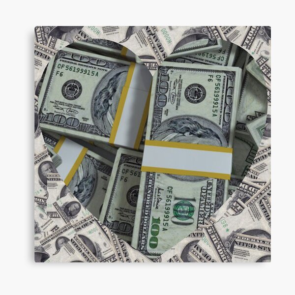 "Money, Money" Canvas Print for Sale by MUZA9 | Redbubble