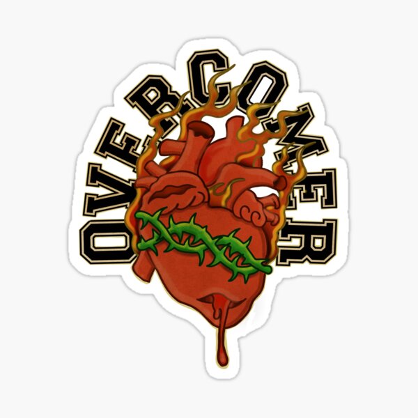 "Overcomer" Sticker for Sale by X1810x | Redbubble