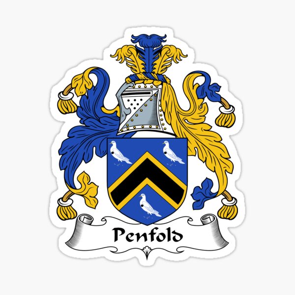 "Penfold" Sticker for Sale by HaroldHeraldry | Redbubble