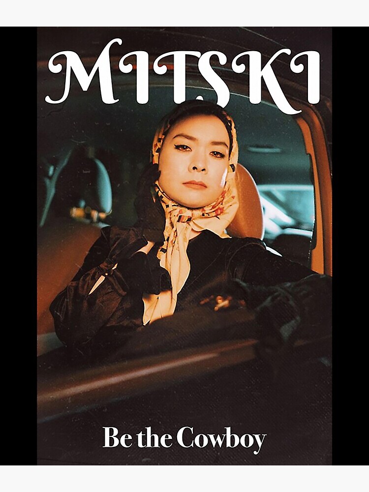"Mitski Be the Cowboy " Sticker for Sale by MaidaDaughe | Redbubble