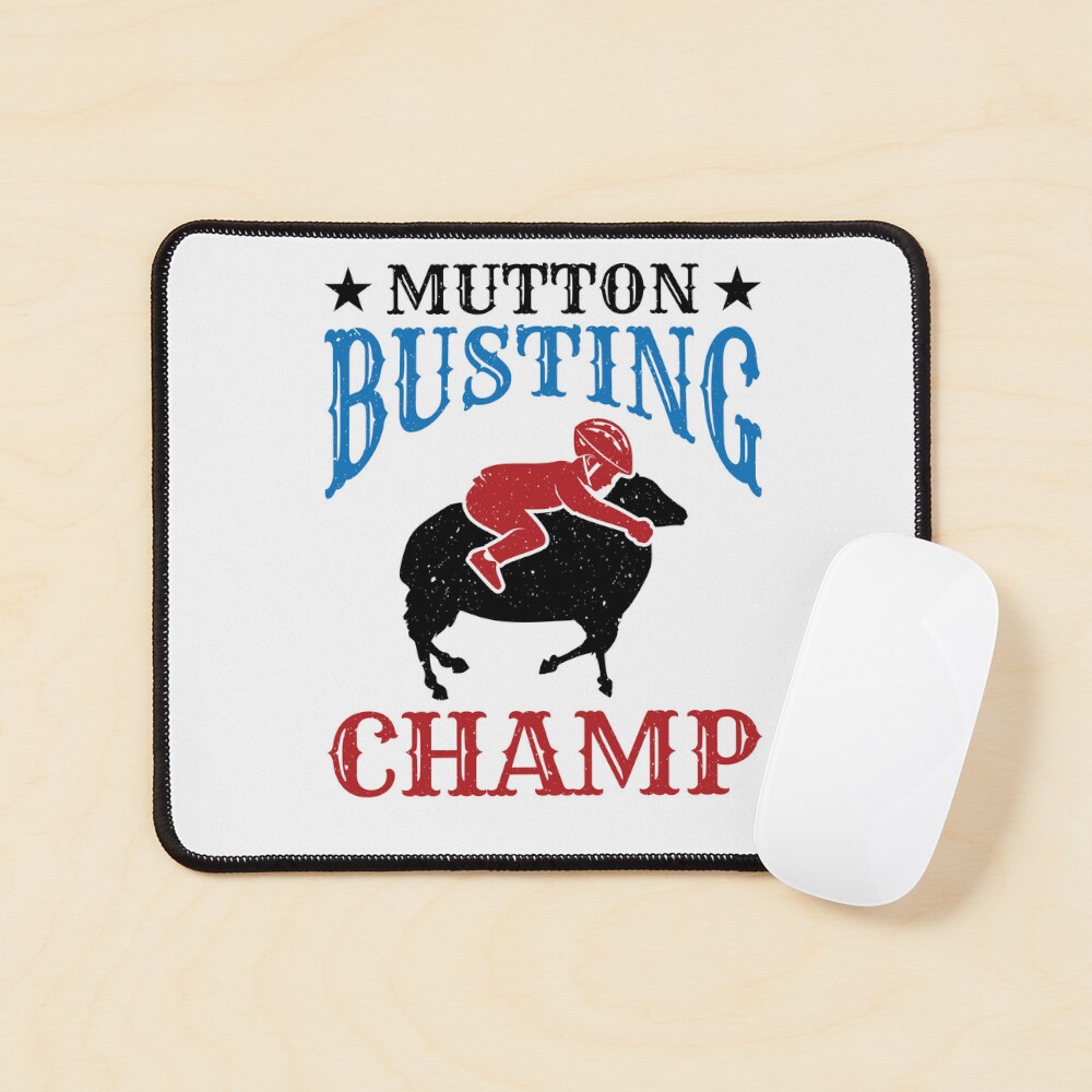 "Mutton Busting Champ" Sticker for Sale by jaygo | Redbubble