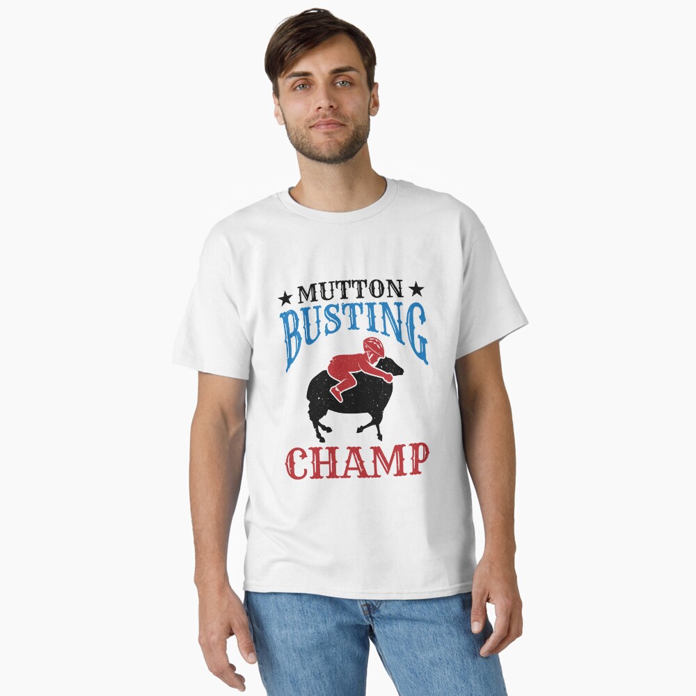 "Mutton Busting Champ" Sticker for Sale by jaygo | Redbubble